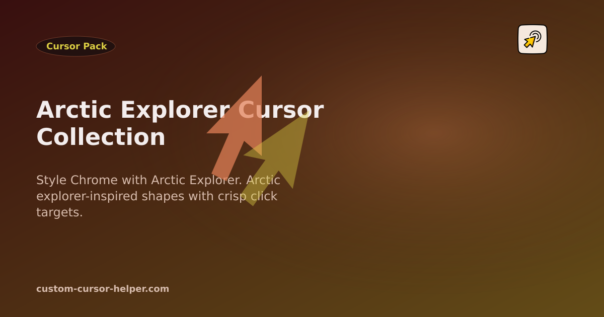 Arctic Explorer Cursor Collection - Custom Cursor Helper